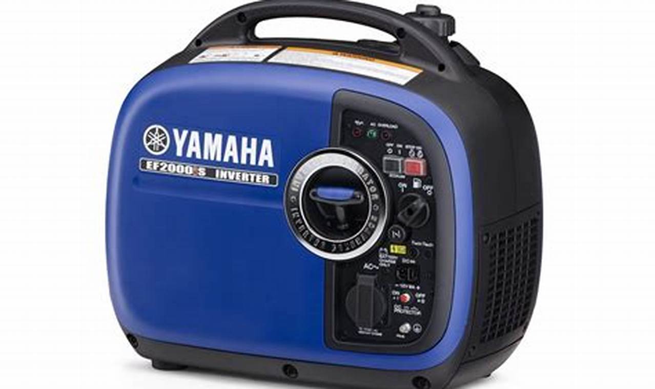Yamaha Portable Generator Inverter