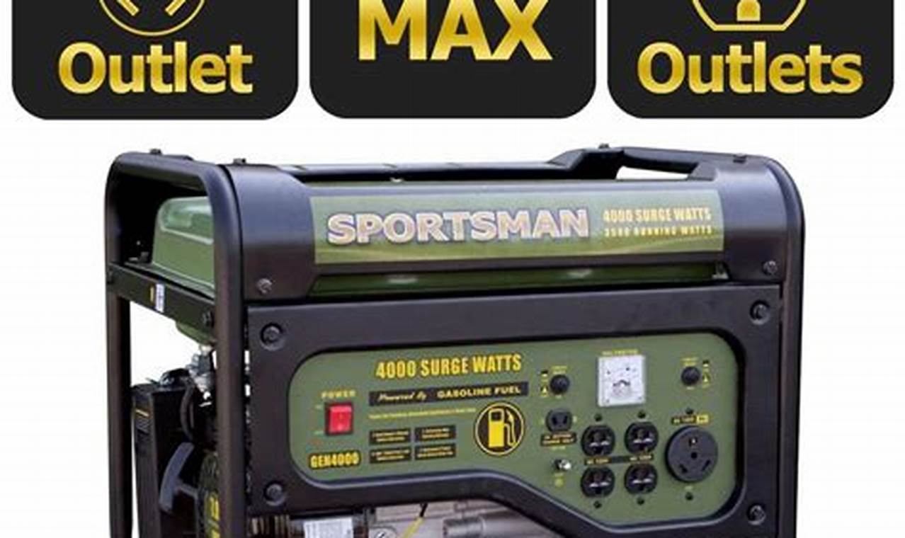 Best Portable Outlet Generators: Power On the Go