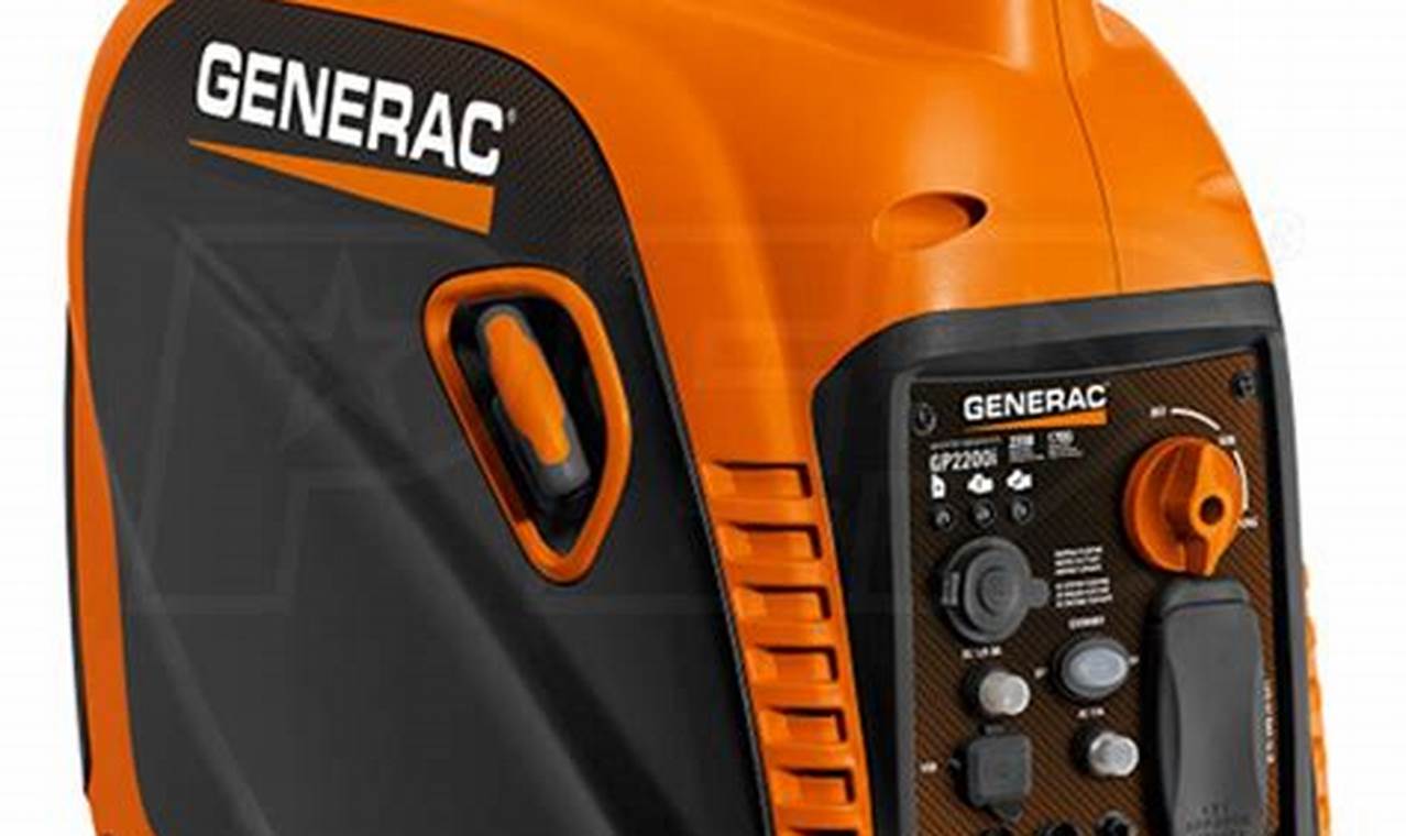 Generac Gp2200i Portable Inverter Generator