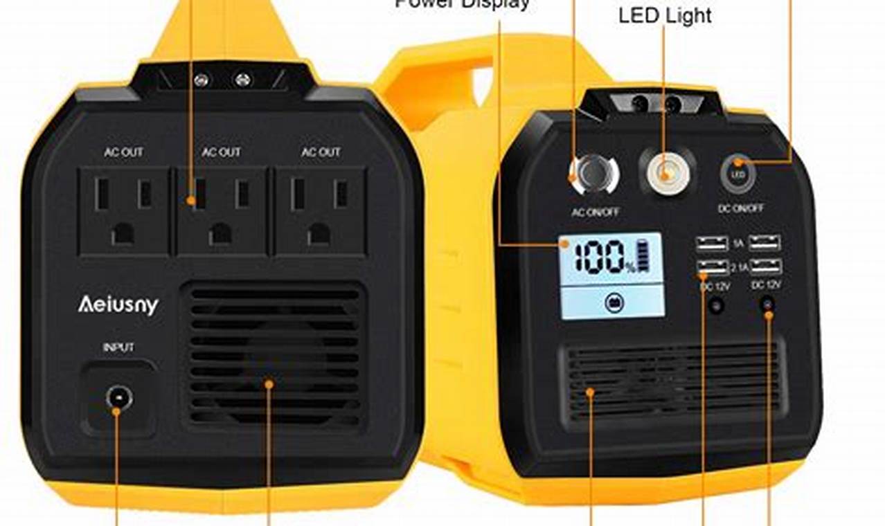 Best Aeiusny 400W Solar Generator: Portable Power