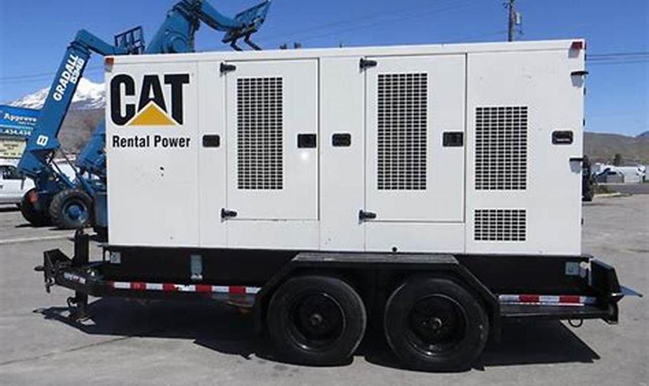 Reliable 200 kW Portable Diesel Generators for Sale