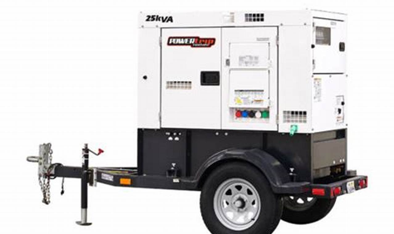 Best 25 kVA Portable Generators: Power On the Go