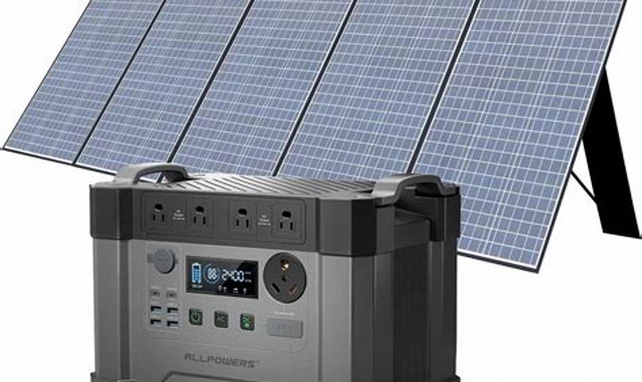 Best Allpowers Portable Solar Generators for 2024