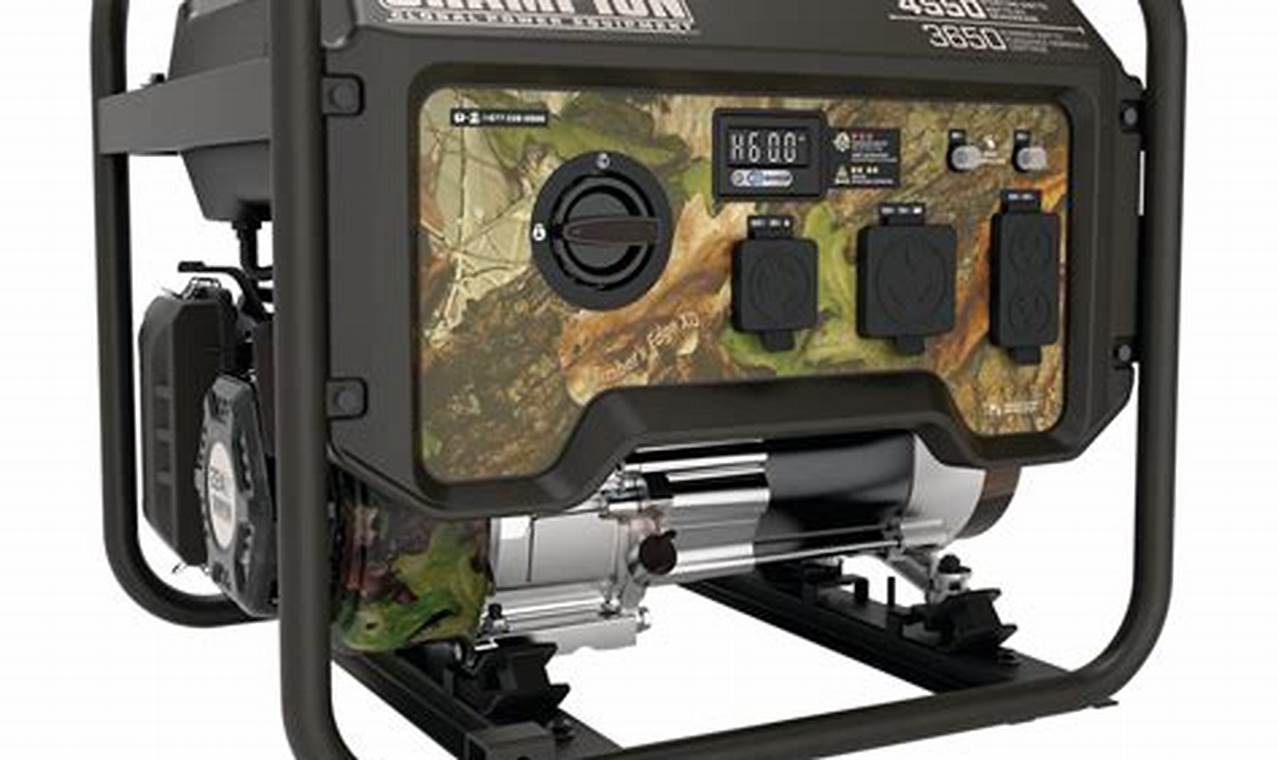 Best Canadian Tire Portable Generators: Top Picks