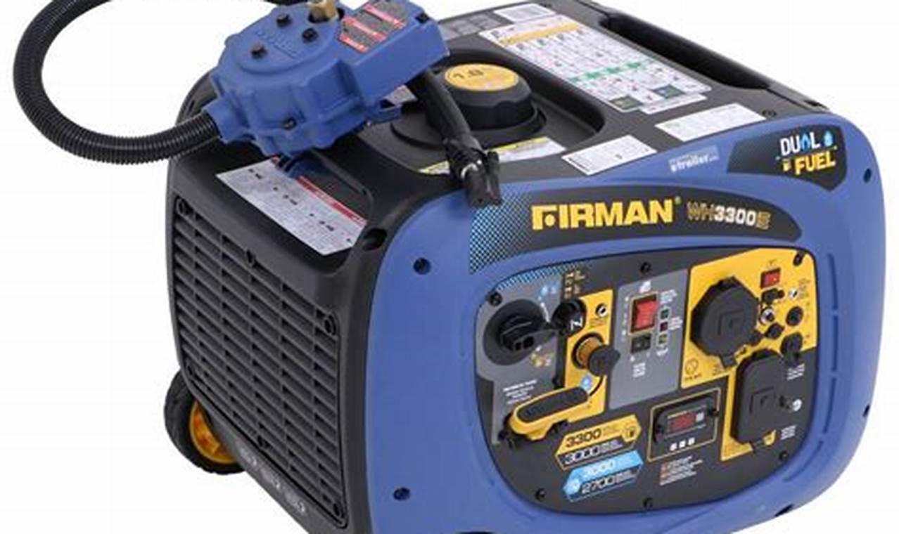 Firman Portable Propane Generator