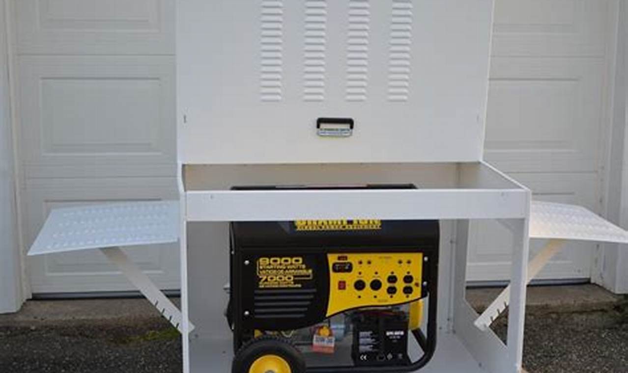 Box For Portable Generator