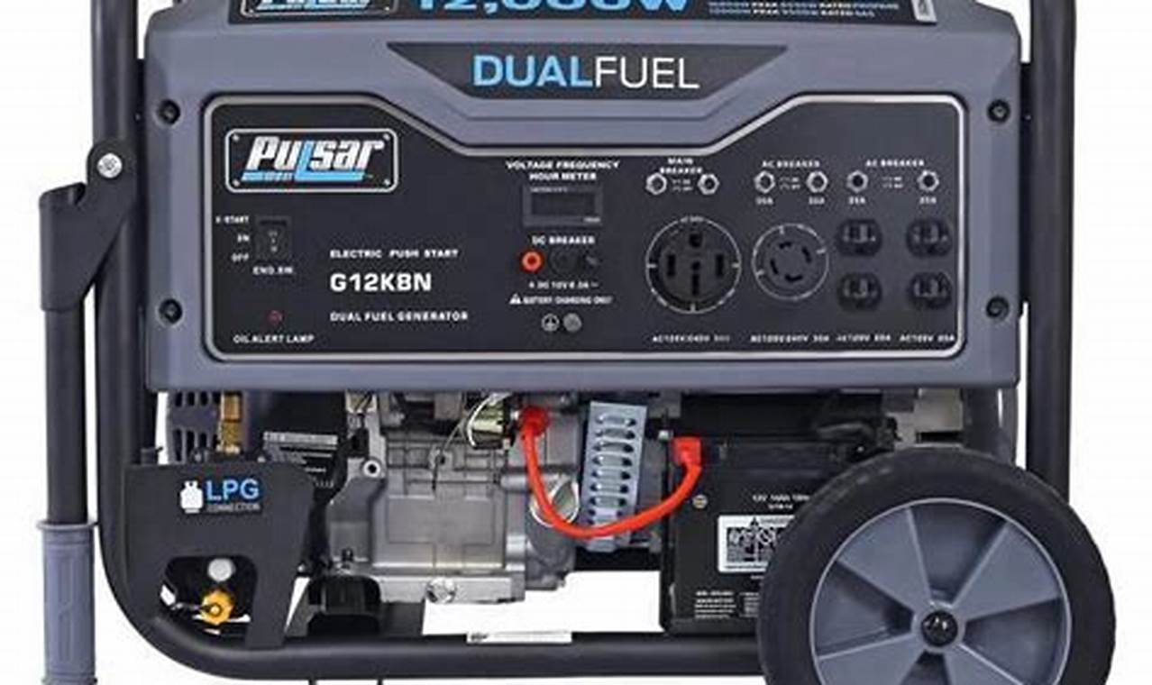 Best Pulsar 12,000W Dual Fuel Generator Review