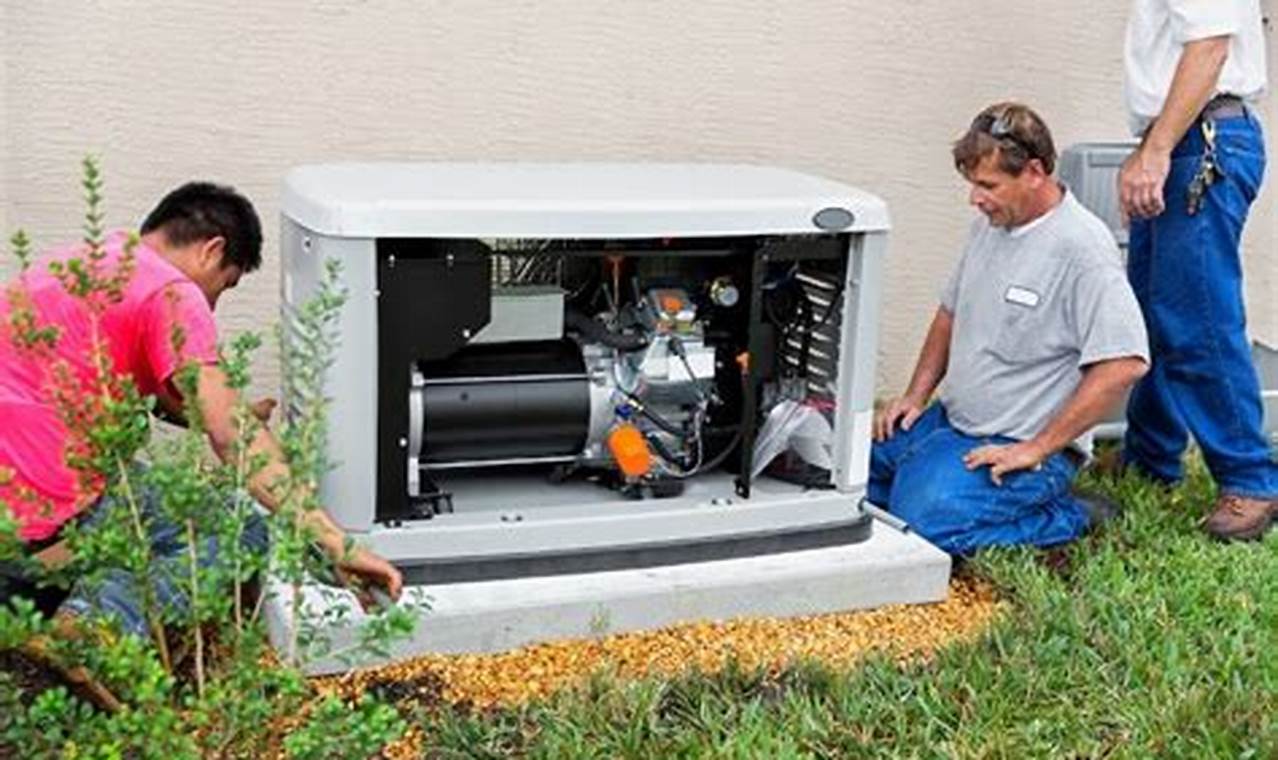 Portable Generator Repair Houston