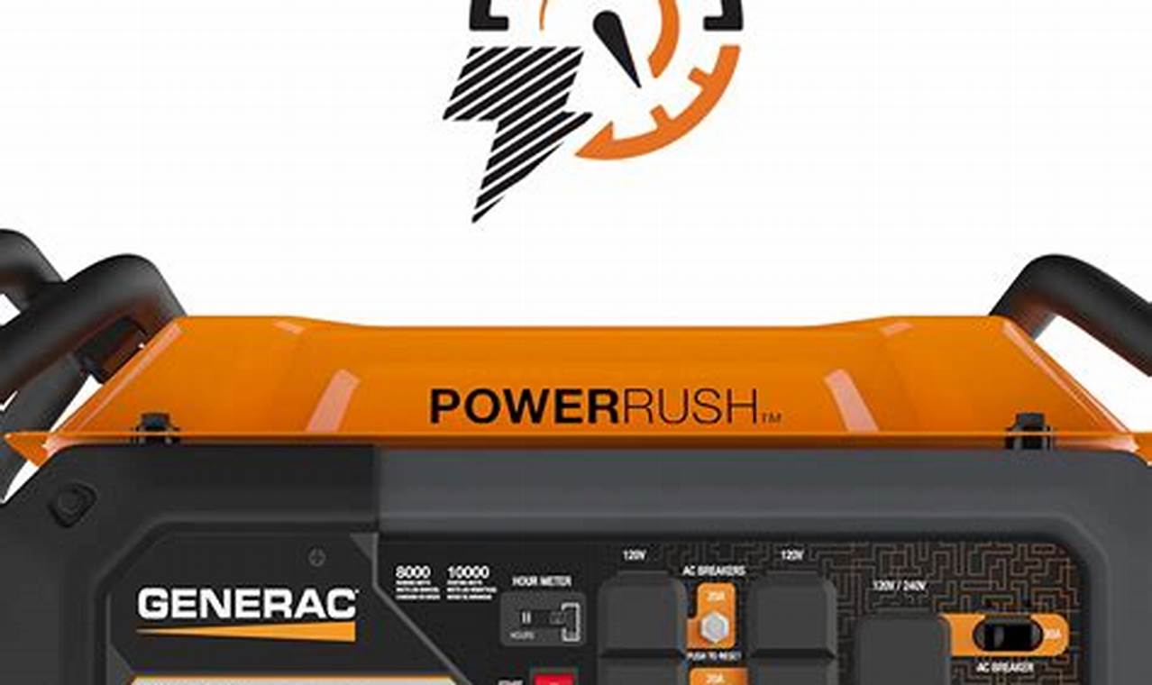 Powerful Generac GP 8000W Generator Review