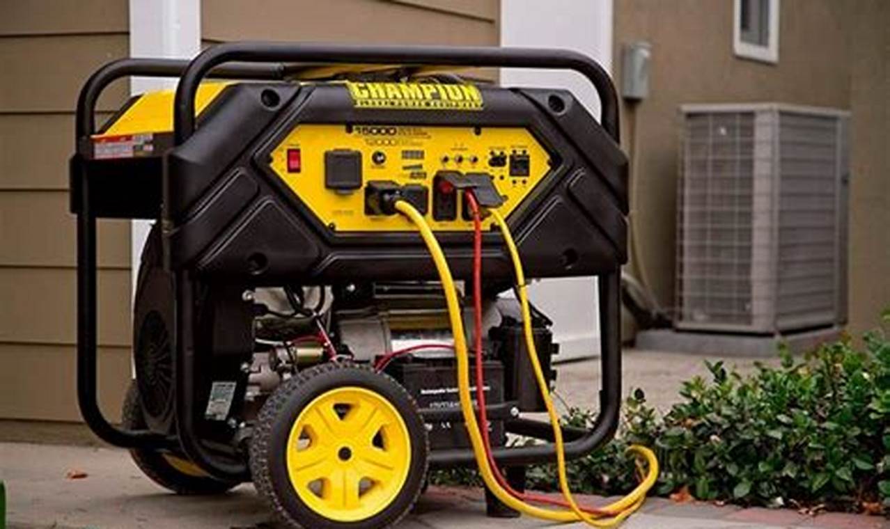 Best Portable Generators with 50 Amp RV Plug for Camping