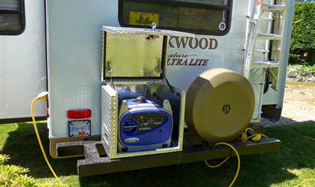 Portable Generator Box For Rv