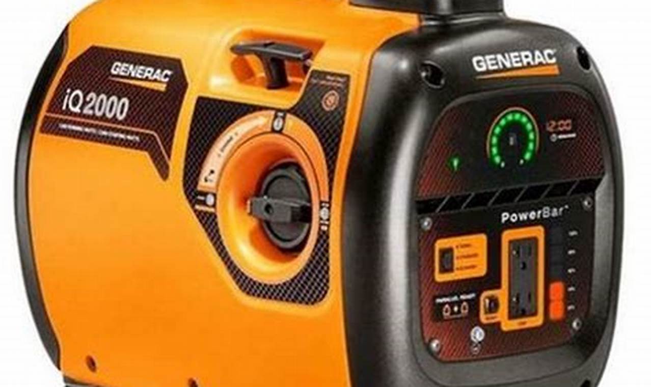 Best IQ2000 Portable Inverter Generator: Reviews & Guide