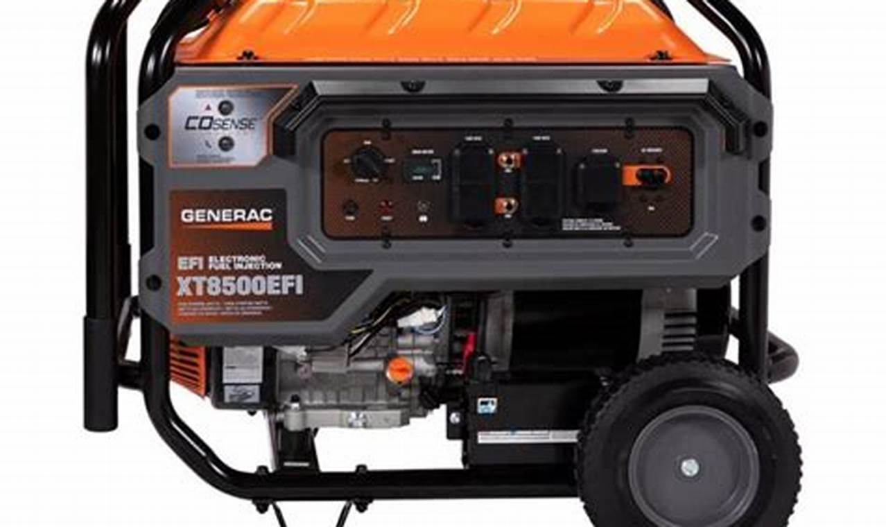Powerful Generac XT8500EFI Portable Generator Review