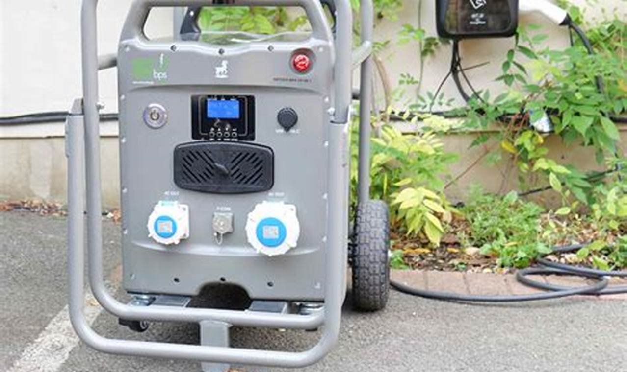 Powering EVs: Portable Generator Guide