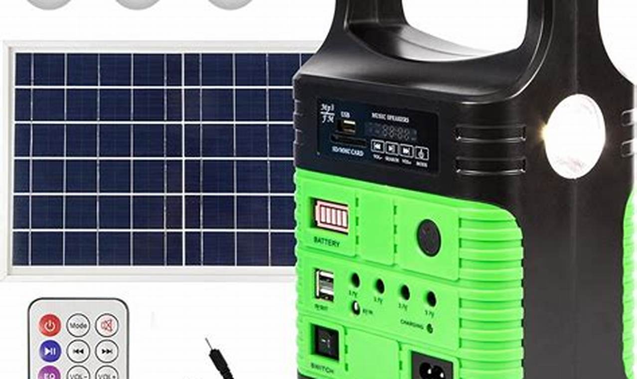 Best Portable Mini Solar Generators & Power Stations