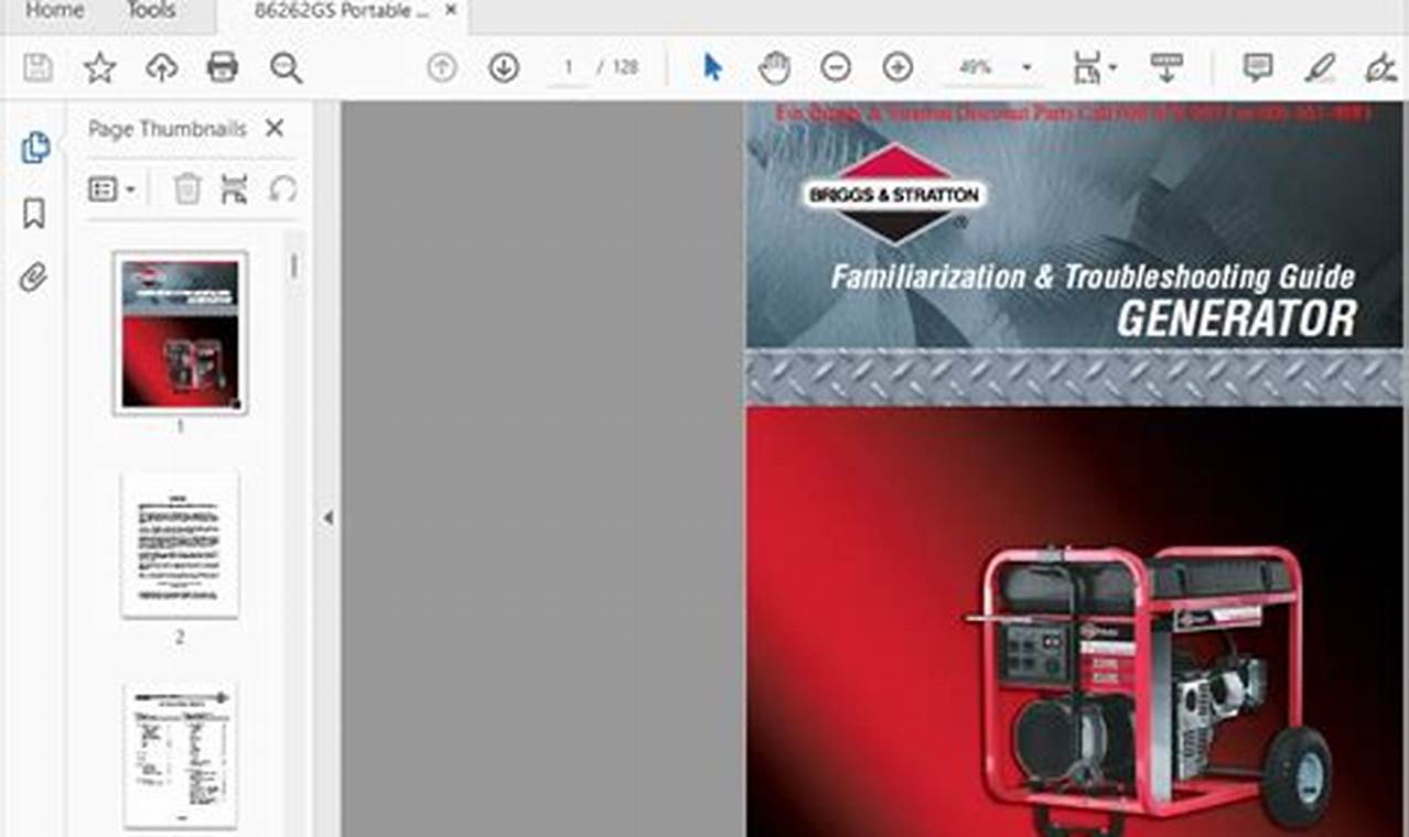 Top Portable Generator Repair Manuals & Guides