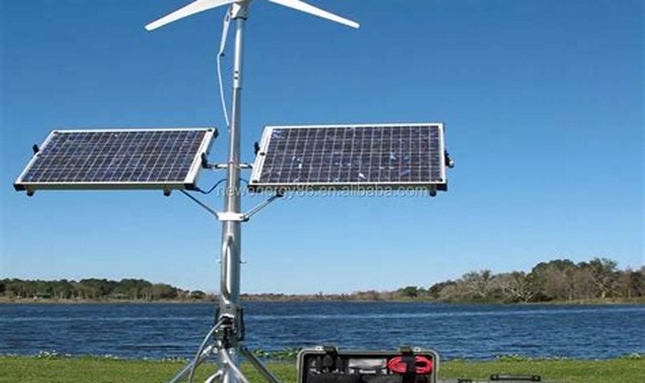 Best Portable Solar Wind Power Generators for 2024