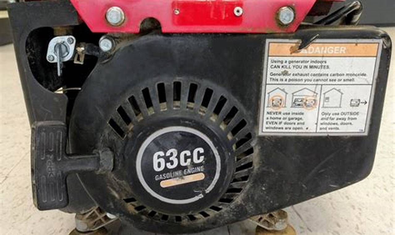 Storm Cat 63cc Generator Parts & Spares