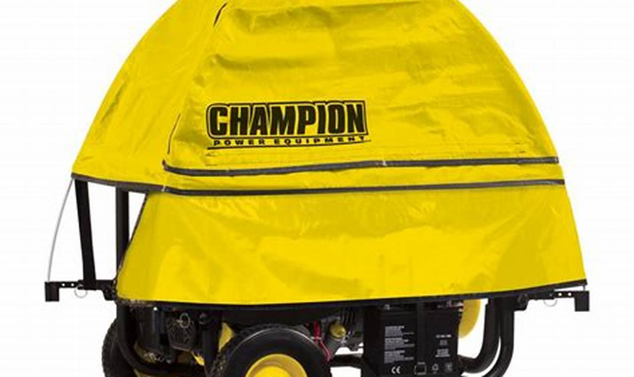 Best Champion Portable Generator Covers & Cases
