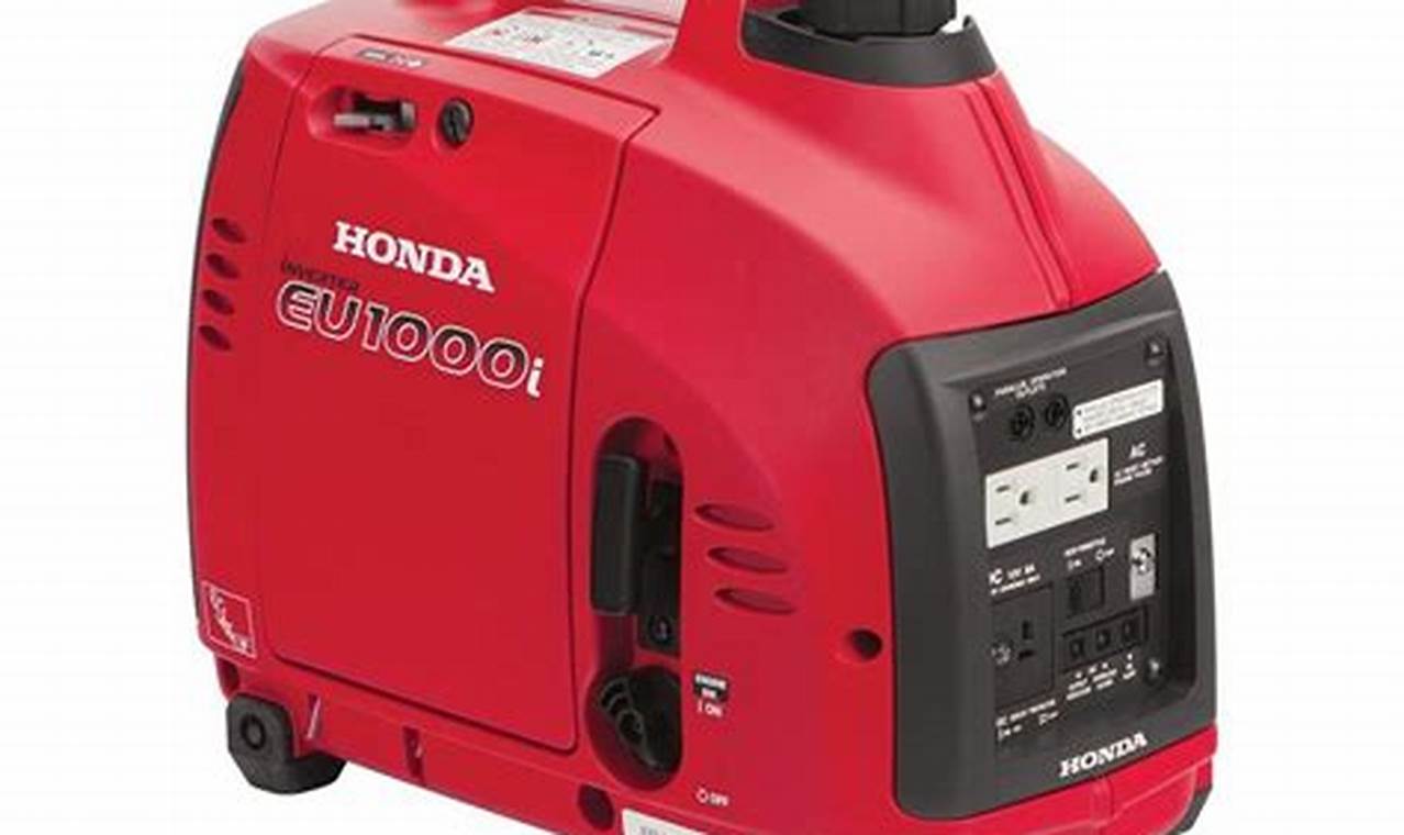 Best Small Honda Portable Generators: Buying Guide