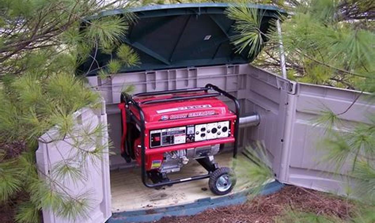 DIY Portable Generator Enclosure Plans & Guide