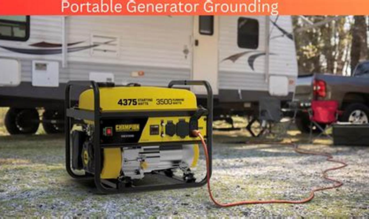 Best Ground Portable Generators: Buying Guide