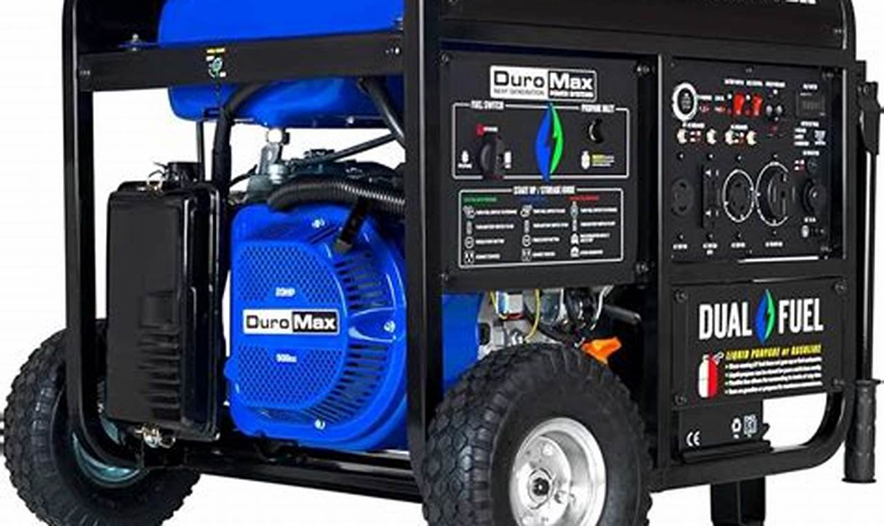 Safe Portable Gas Generator Use At Home