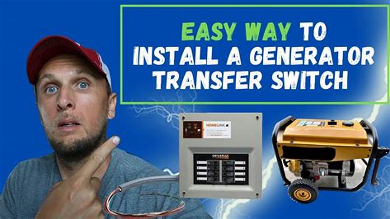 Safe Portable Generator Wiring Guide Easy Steps