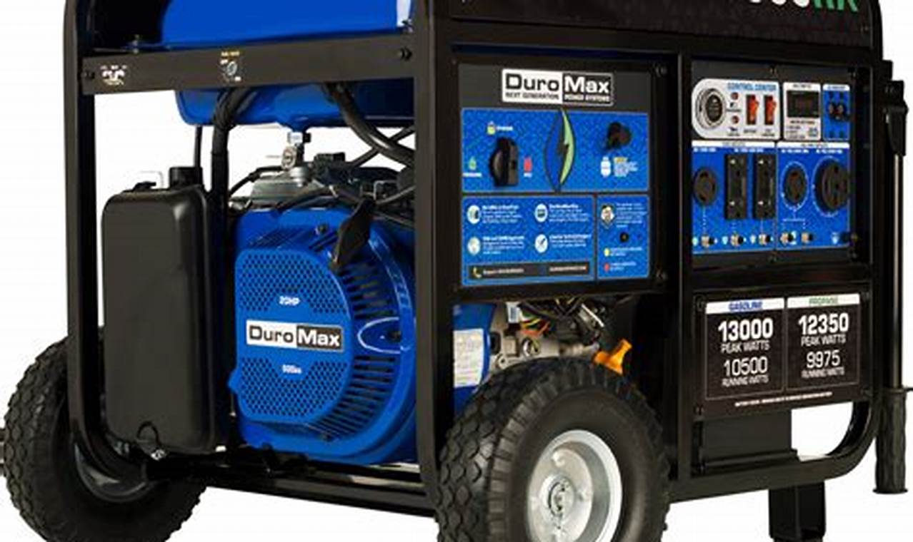 Best DuroMax Portable Dual Fuel Generators of 2024