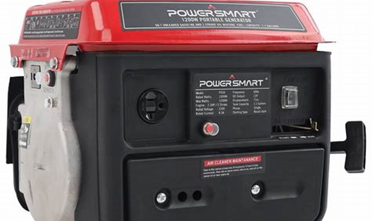 Best Powersmart 1000w Portable Generator for 2024
