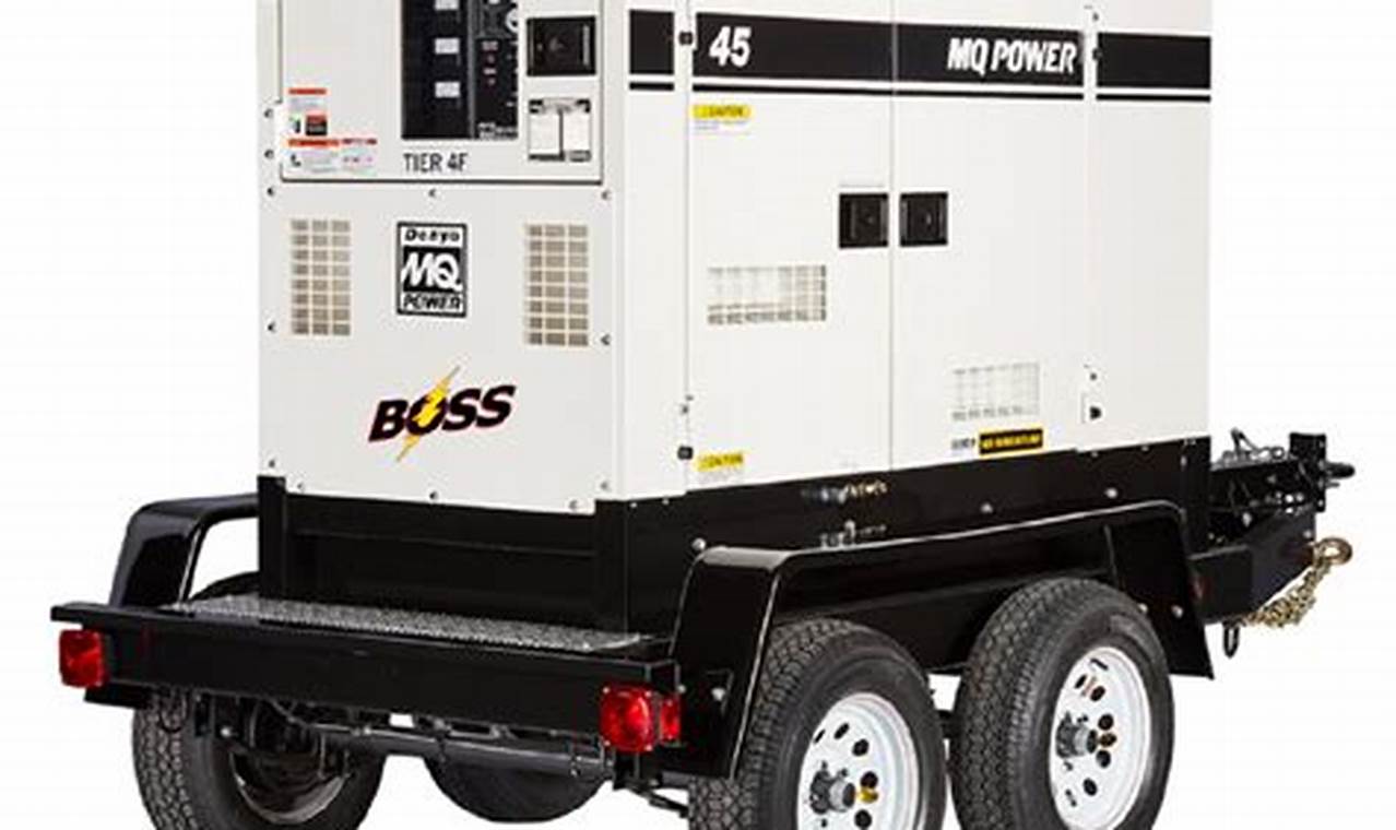 Top Portable Generator Trailers: Guide & Reviews