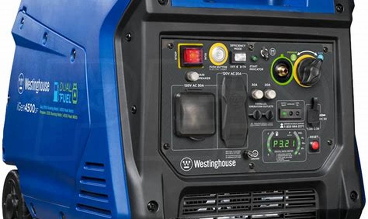 Westinghouse iGen4500DF: Dual Fuel Powerhouse