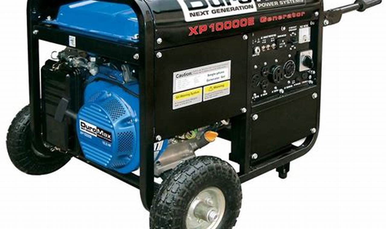 Powerful DuroMax XP10000E Generator Review
