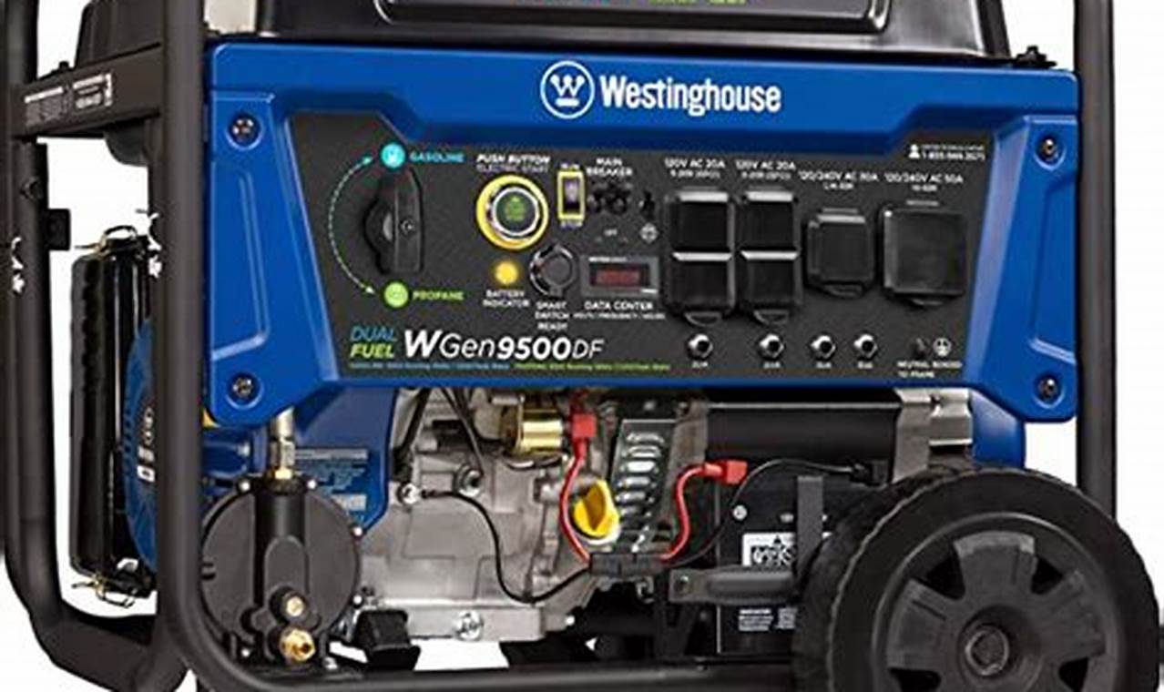 Best 50 Amp Portable Generator Dual Fuel for RV