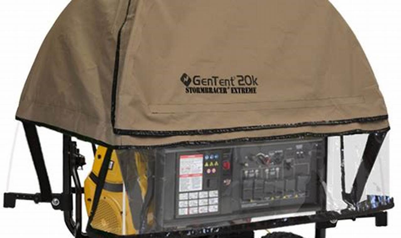 Best Canopies for Portable Generators: Buying Guide