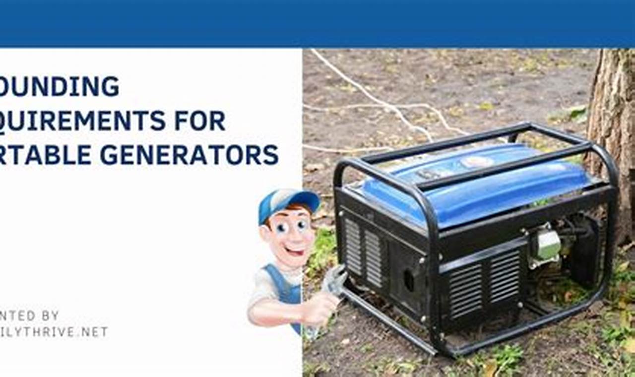 Portable Generator Grounding Requirements Canada