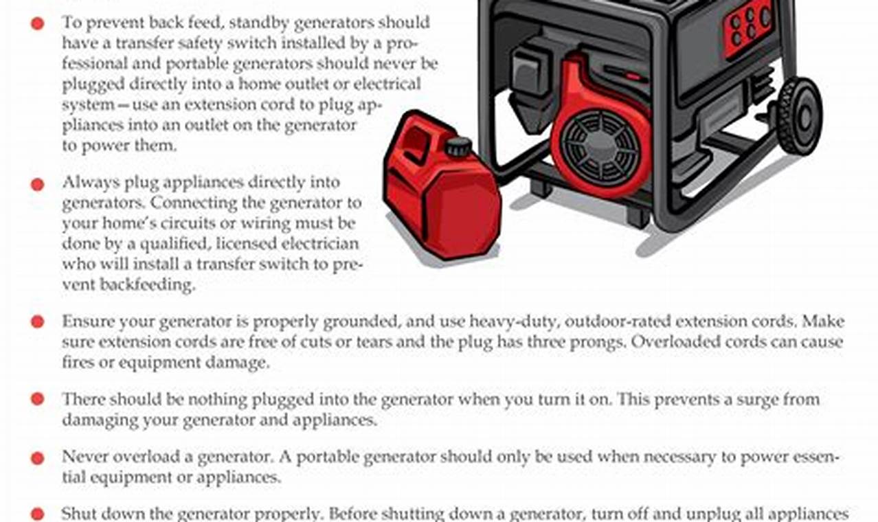 Ultimate Portable Generator Safety Checklist Guide