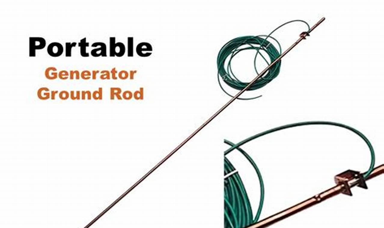Safe Portable Generator Ground Rod Guide
