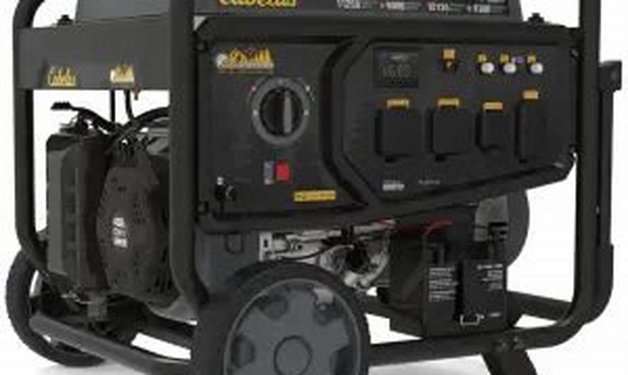 Powerful Champion 9000W Portable Generator Review