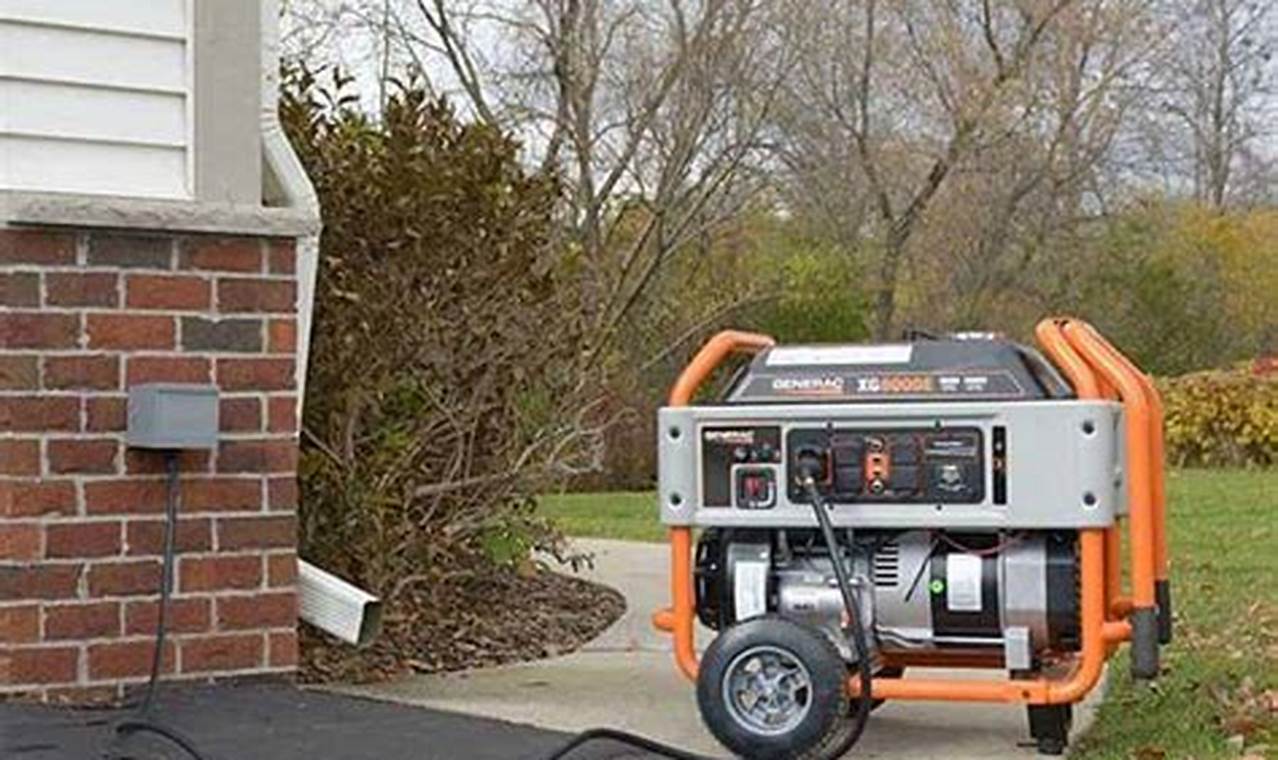 Best Outdoor Transfer Switches for Portable Generators