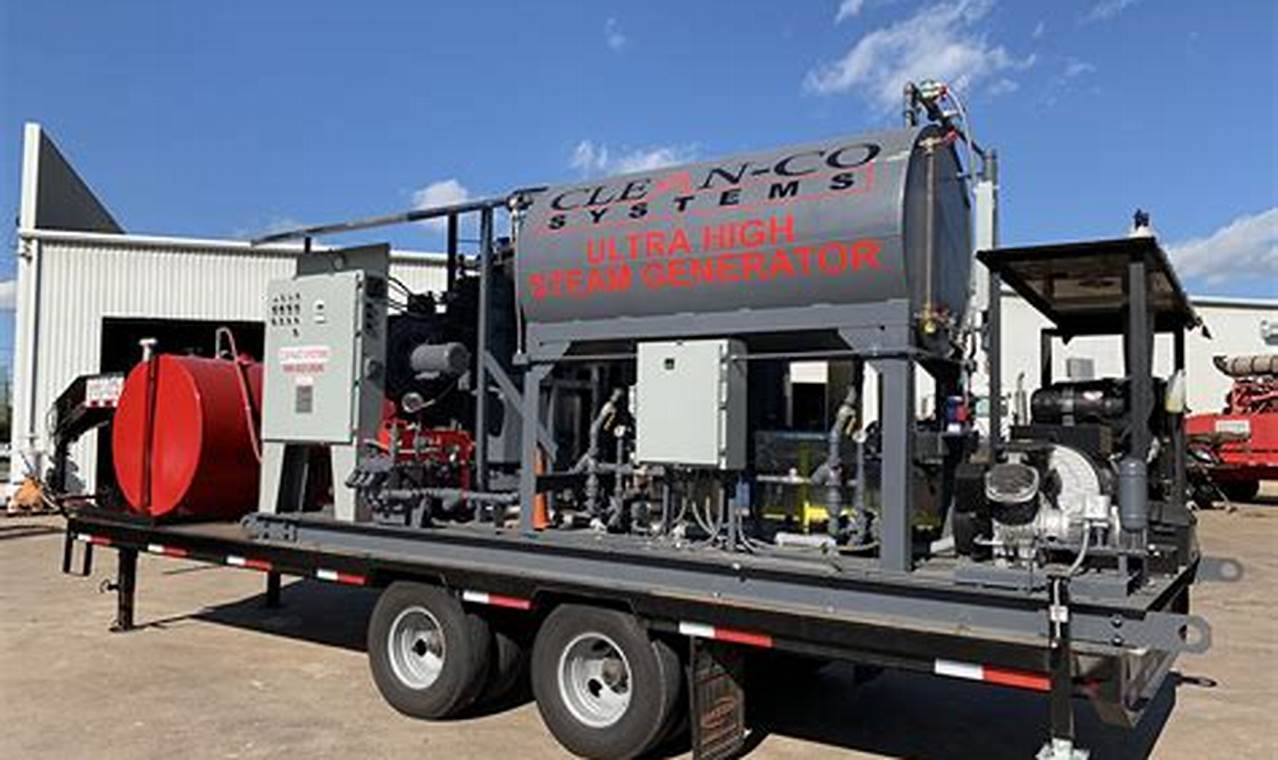 Rent Portable Steam Generators: Best Deals & Service