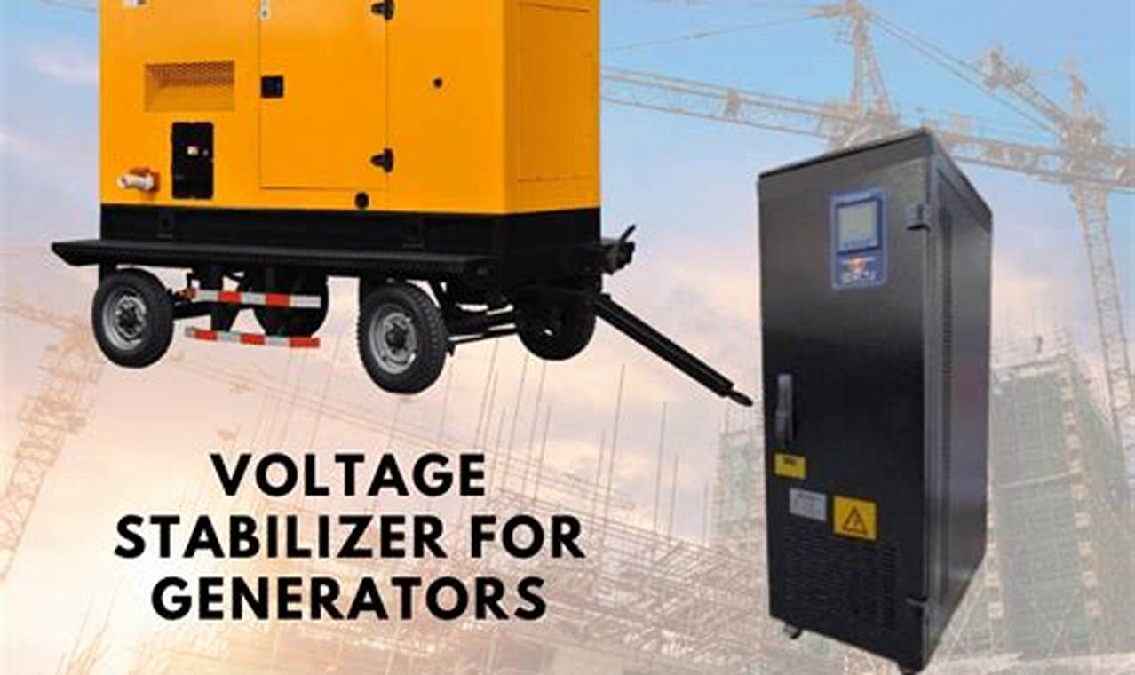 Best Portable Generator Voltage Stabilizers & Buying Guide