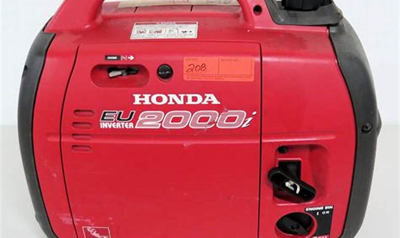 Best Honda 2000i Portable Generator: Reviews & Guide