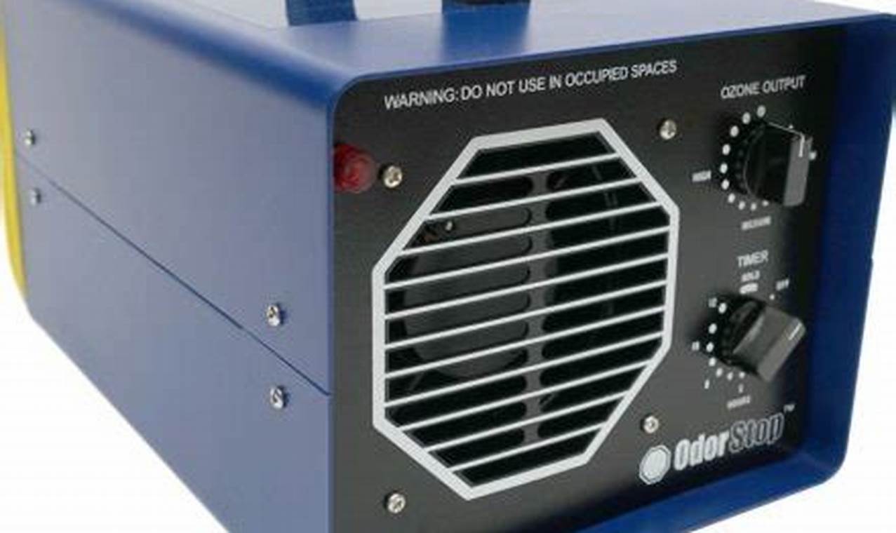 Portable Ozone Generator Hunting