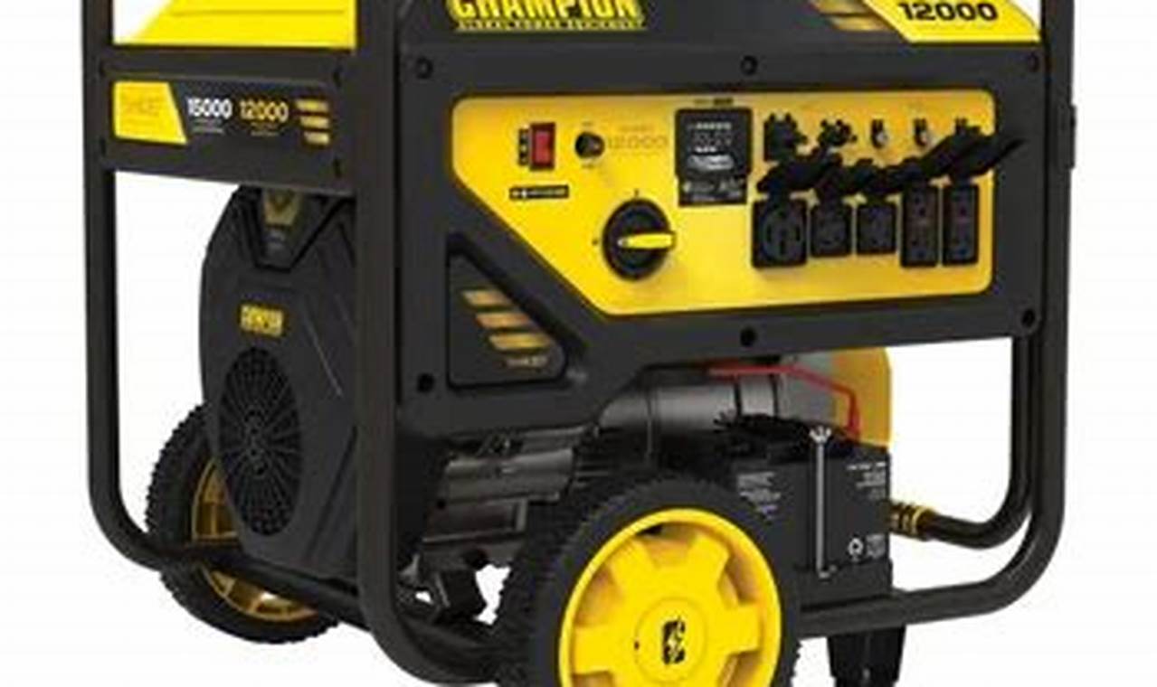 Best Champion Portable Generators at Costco: Reviews & Buying Guide