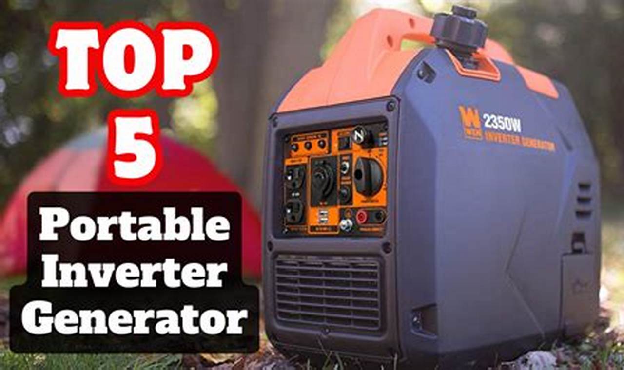 Best Portable Generator Buying Guide 2024