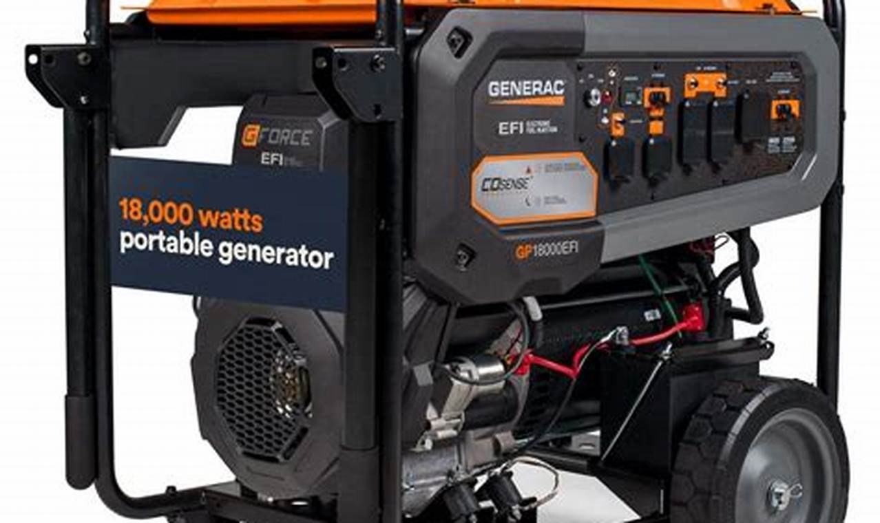 Best Generac Portable Generator: Natural Gas Options