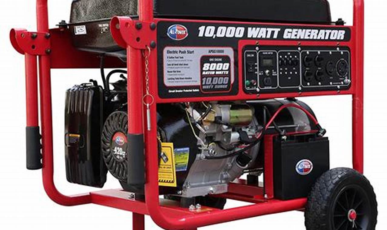 Best Large Portable Generators: Top Picks & Reviews