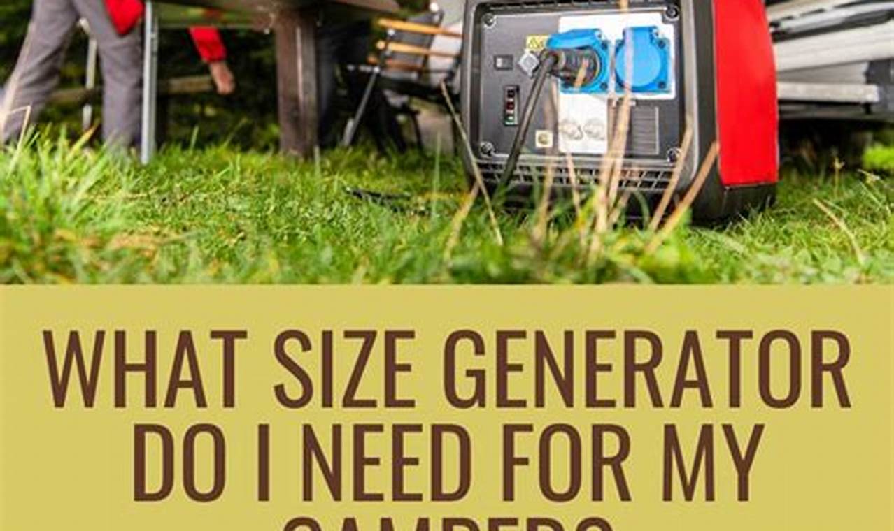 Best Portable Home Generator Sizing Calculator & Guide