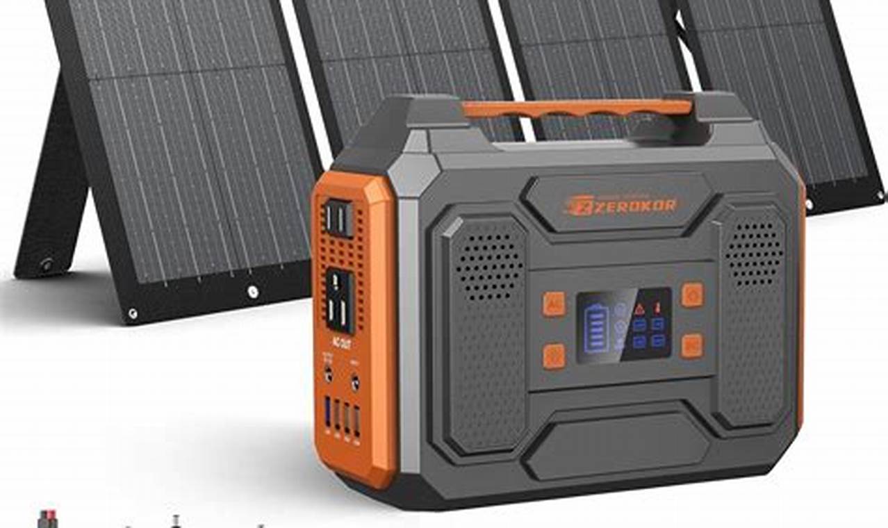 Top High-Wattage Portable Solar Generators of 2024